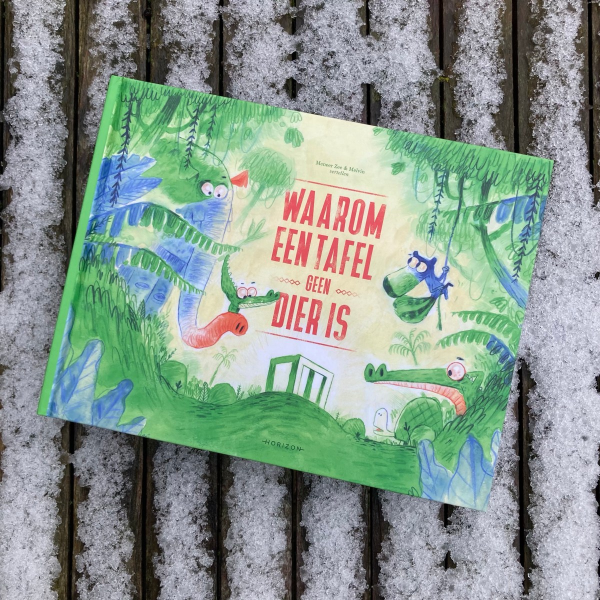 Waarom een tafel geen dier is – Meneer Zee & Melvin – Het Boekenrijk